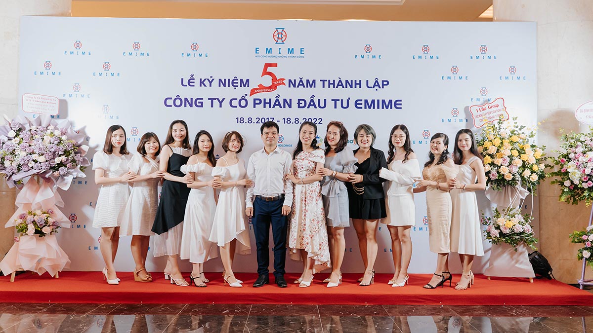 Lễ kỷ niệm 5 năm thành lập Công ty Cổ phần Đầu tư EMIME - Emime