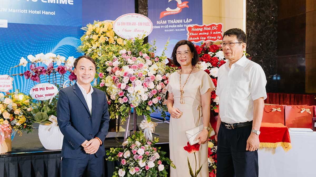 Lễ kỷ niệm 5 năm thành lập Công ty Cổ phần Đầu tư EMIME - Emime